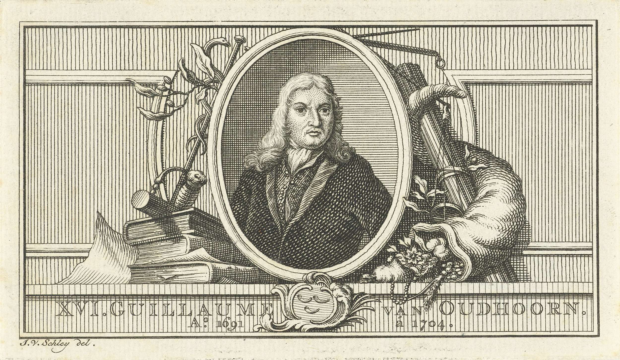 Portrait of Willem van Outhoorn, Jacob van der | CanvasPrints.com