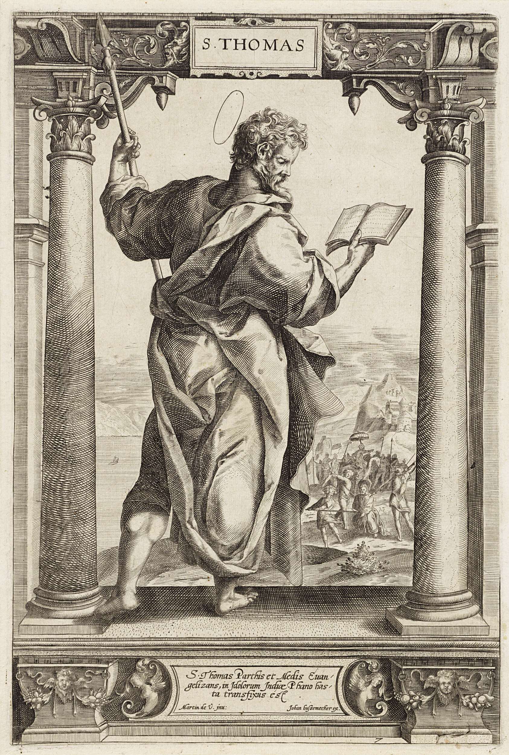 H. Tomas, Hieronymus Wierix, 1580 - 1613 | CanvasPrints.com