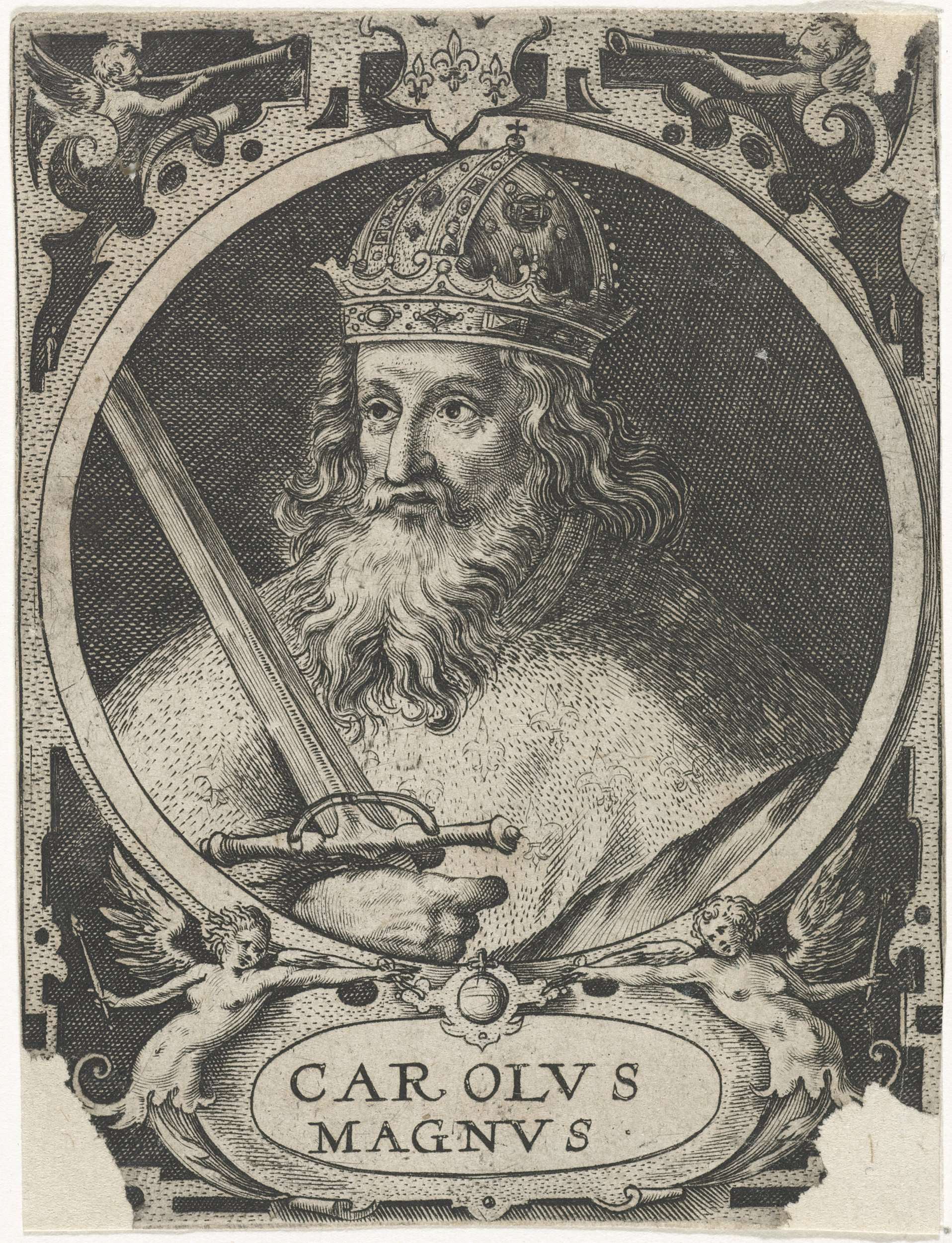 Charlemagne as one of the nine heroes, Crispij | CanvasPrints.com