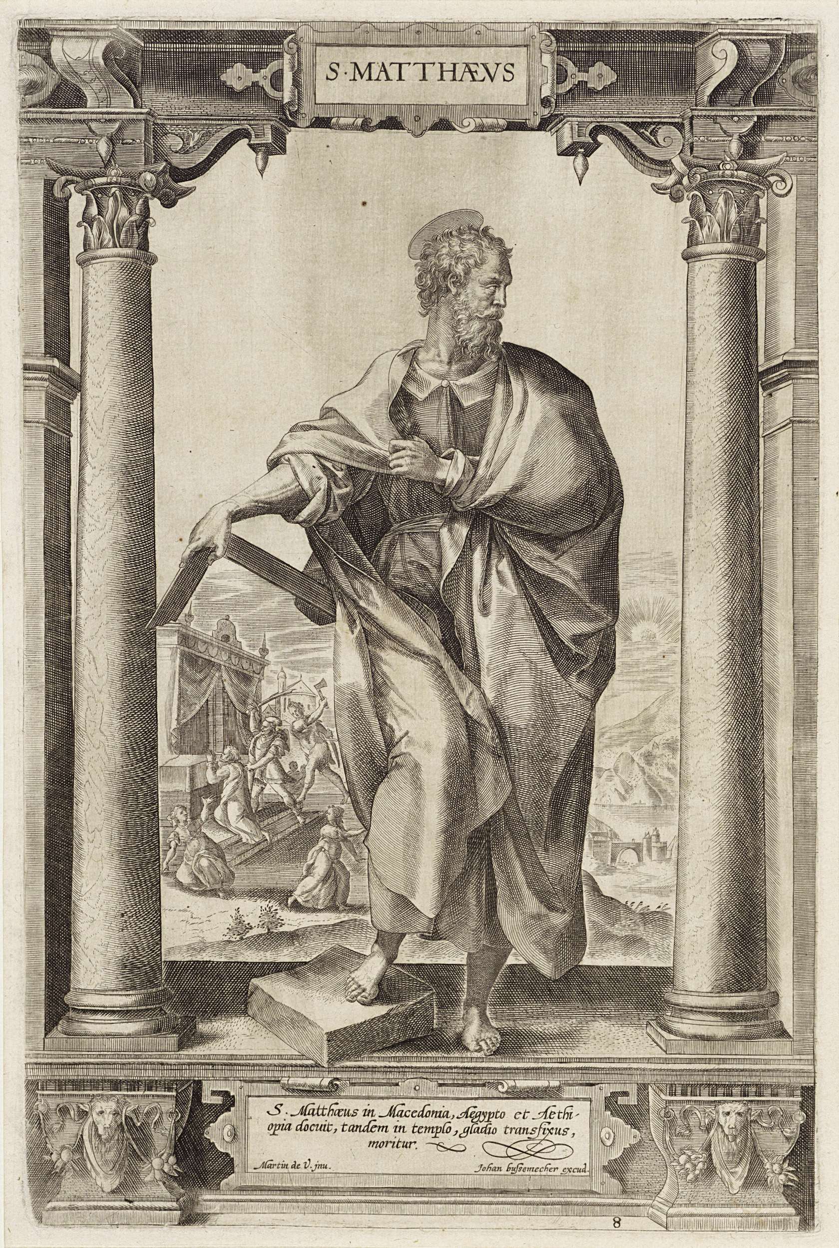 H. Matthew, Hieronymus Wierix, 1580 - 1613 | CanvasPrints.com