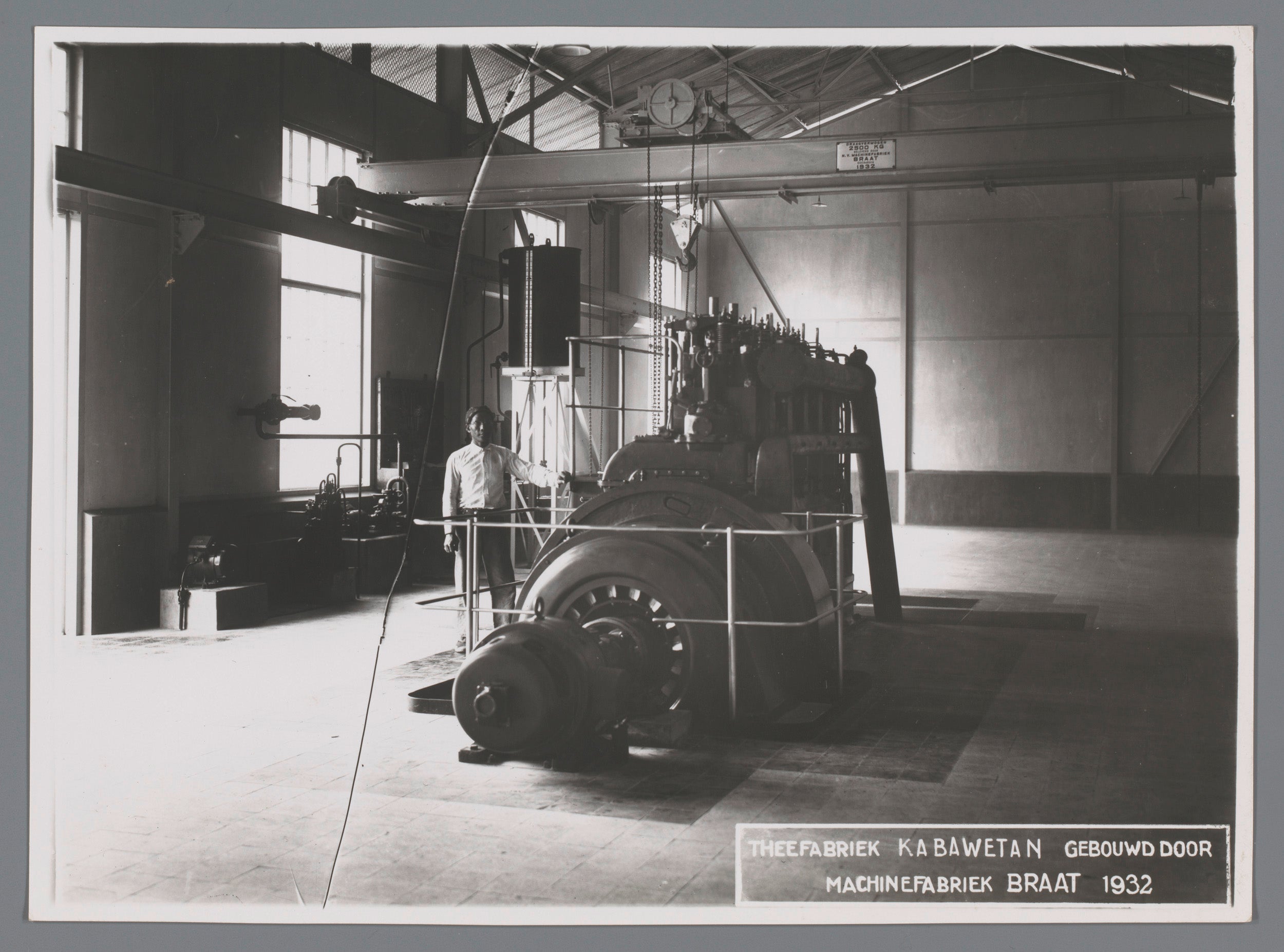 Engine room with walkway, anonymous, 1933 | CanvasPrints.com