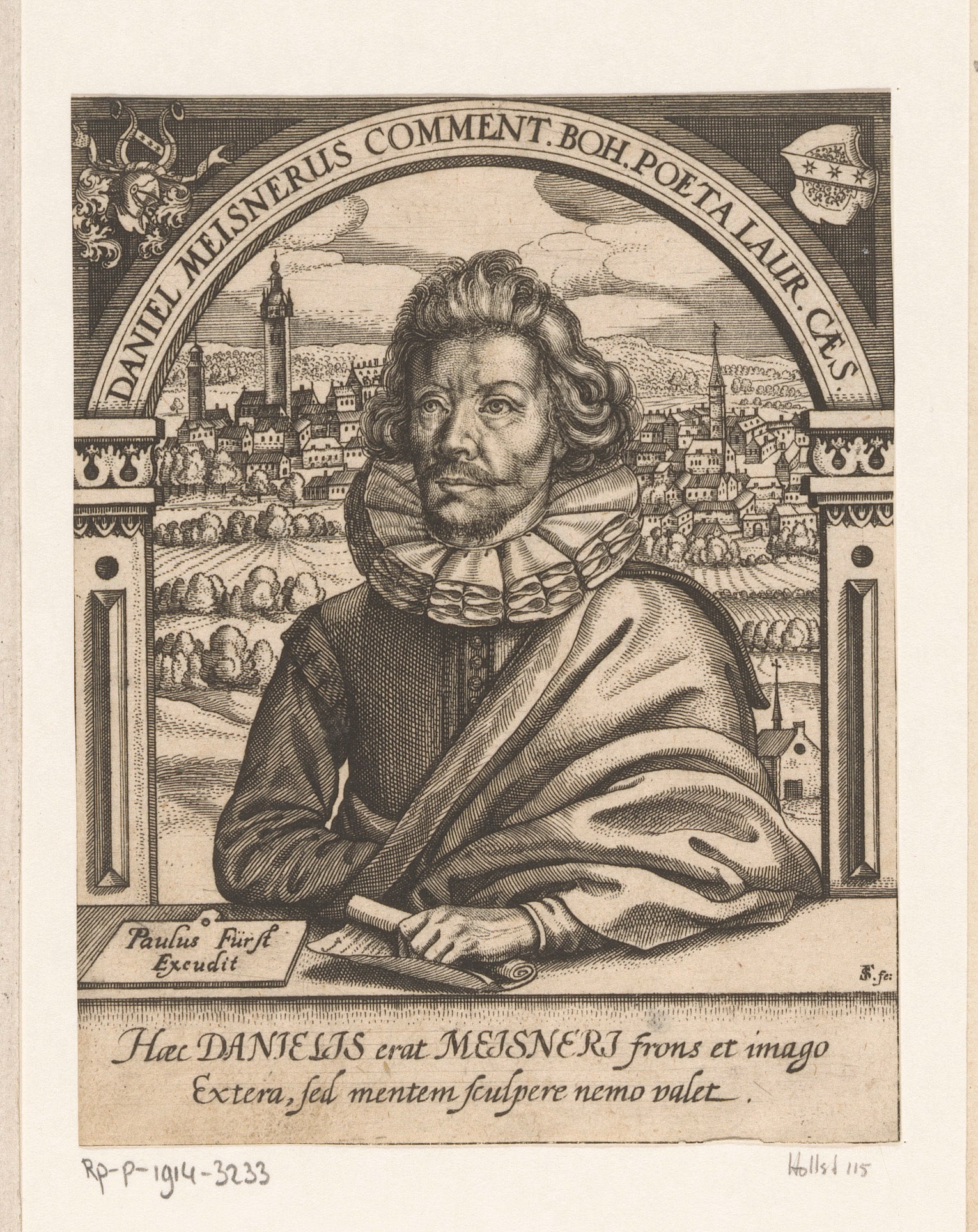 Portrait of Daniel Meisner, Sebastian Furck, 1 | CanvasPrints.com