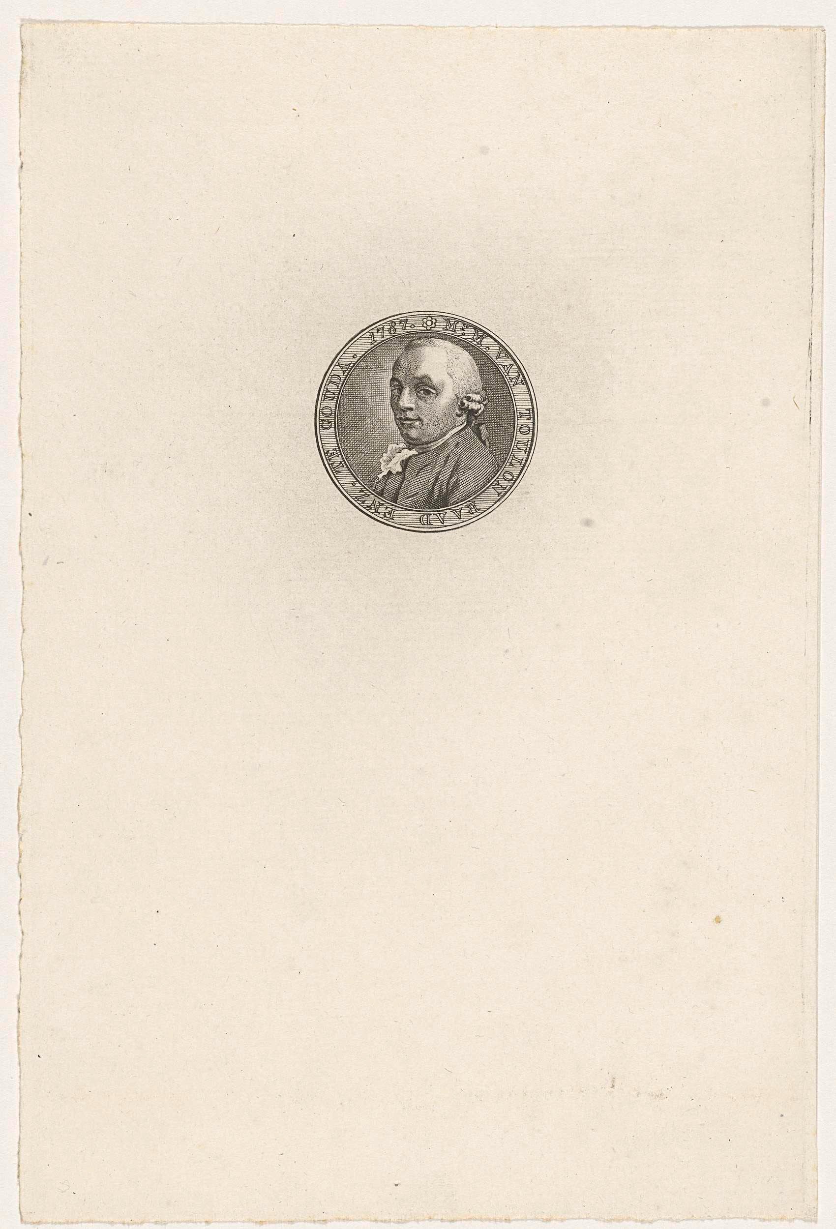 Portrait of Martinus of Toulon, Abraham Jacobs | CanvasPrints.com