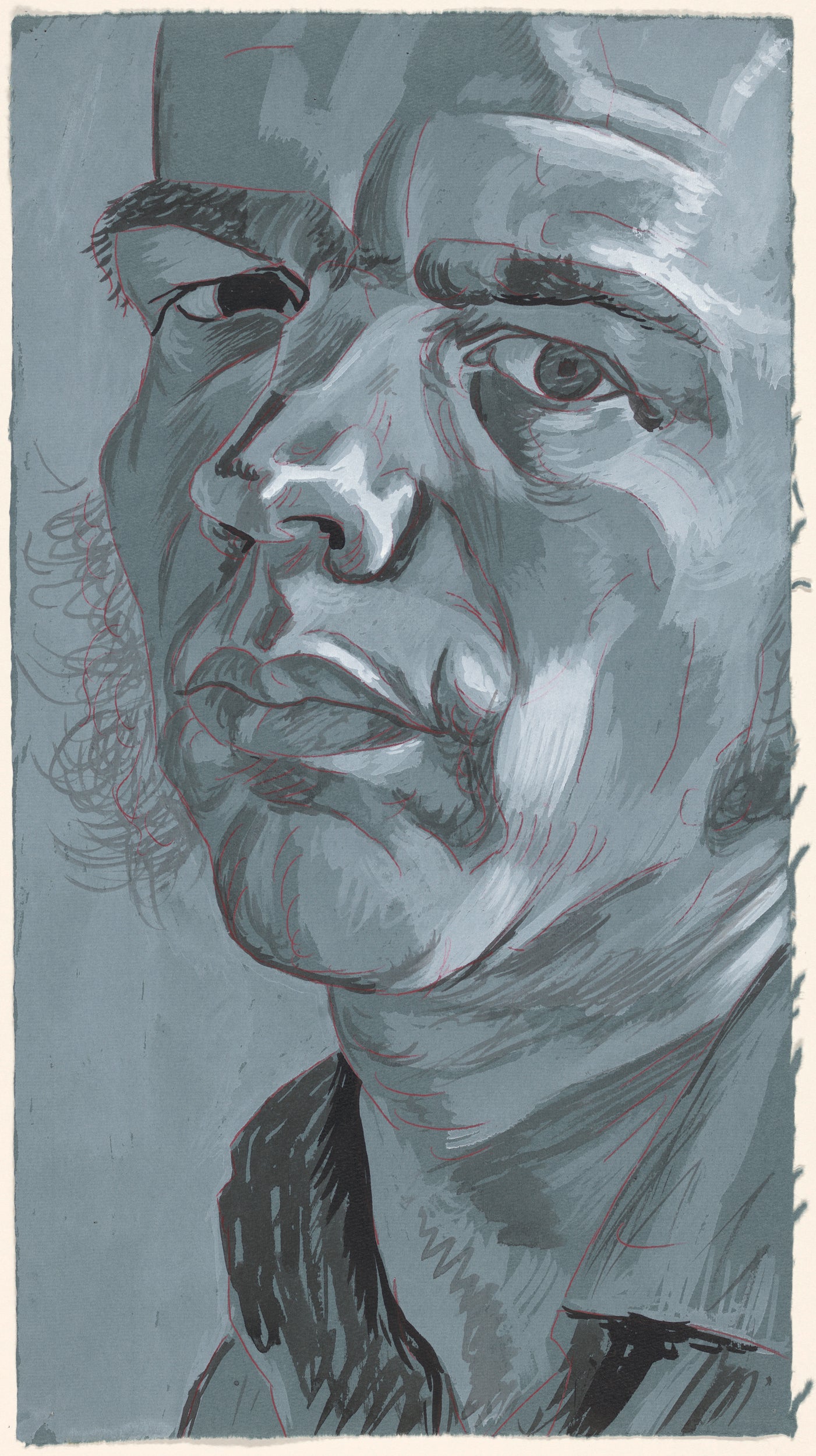 Self-portrait 1990 no. 45, Philip Akkerman, 19 | CanvasPrints.com