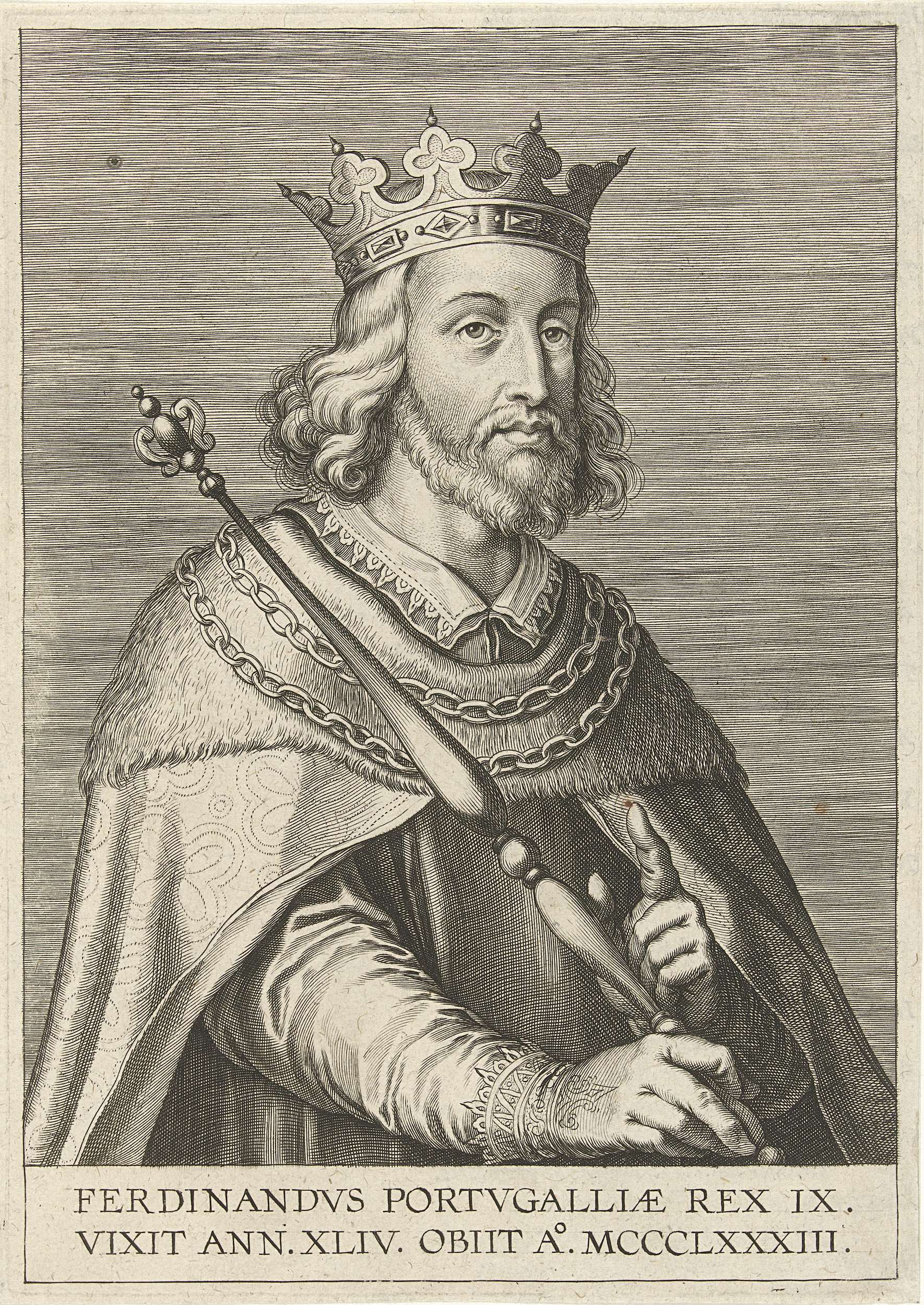 Portrait of King Ferdinand I of Portugal, Corn | CanvasPrints.com