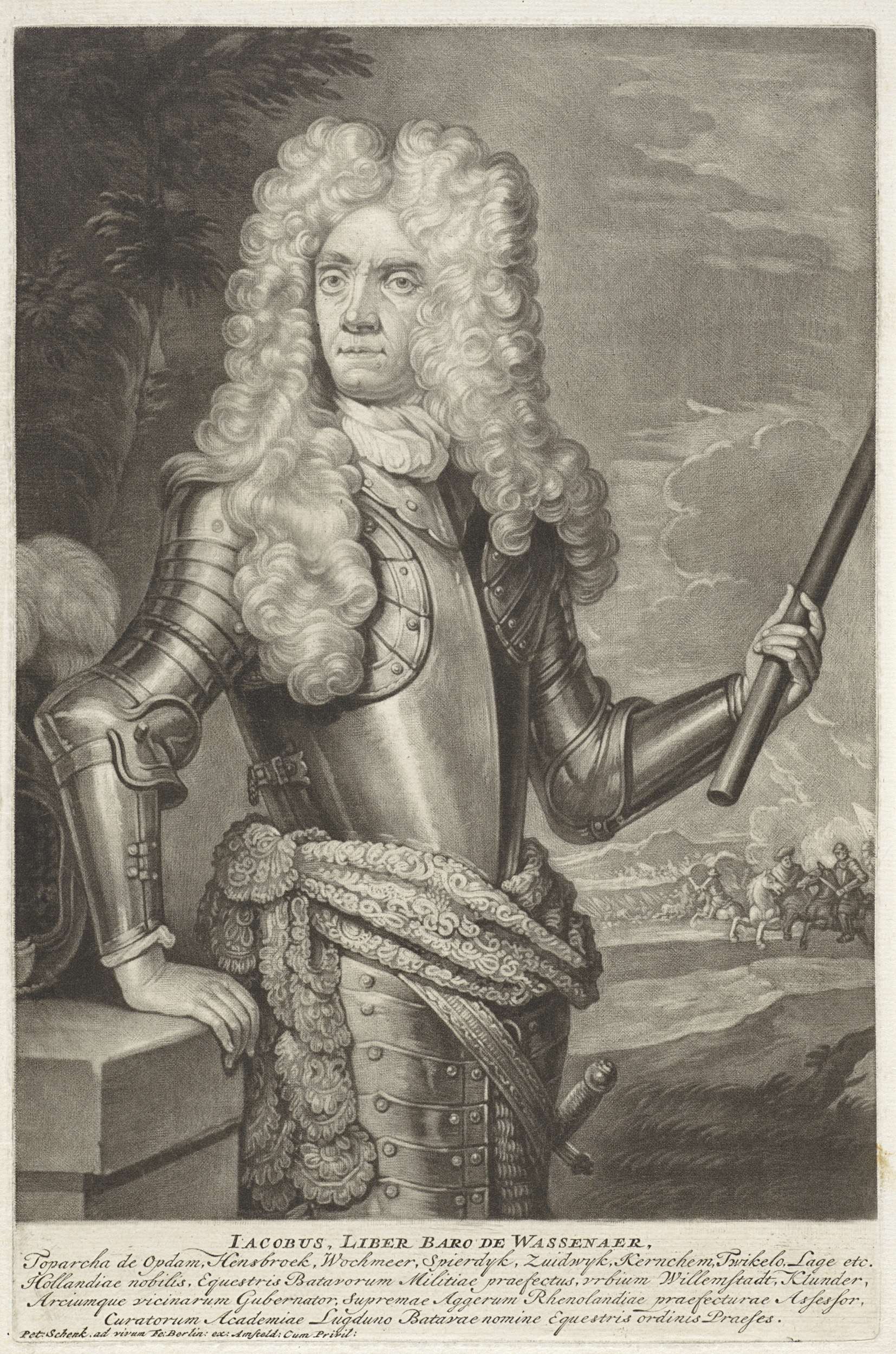 Portrait of Jacob baron van Wassenaer heer van | CanvasPrints.com