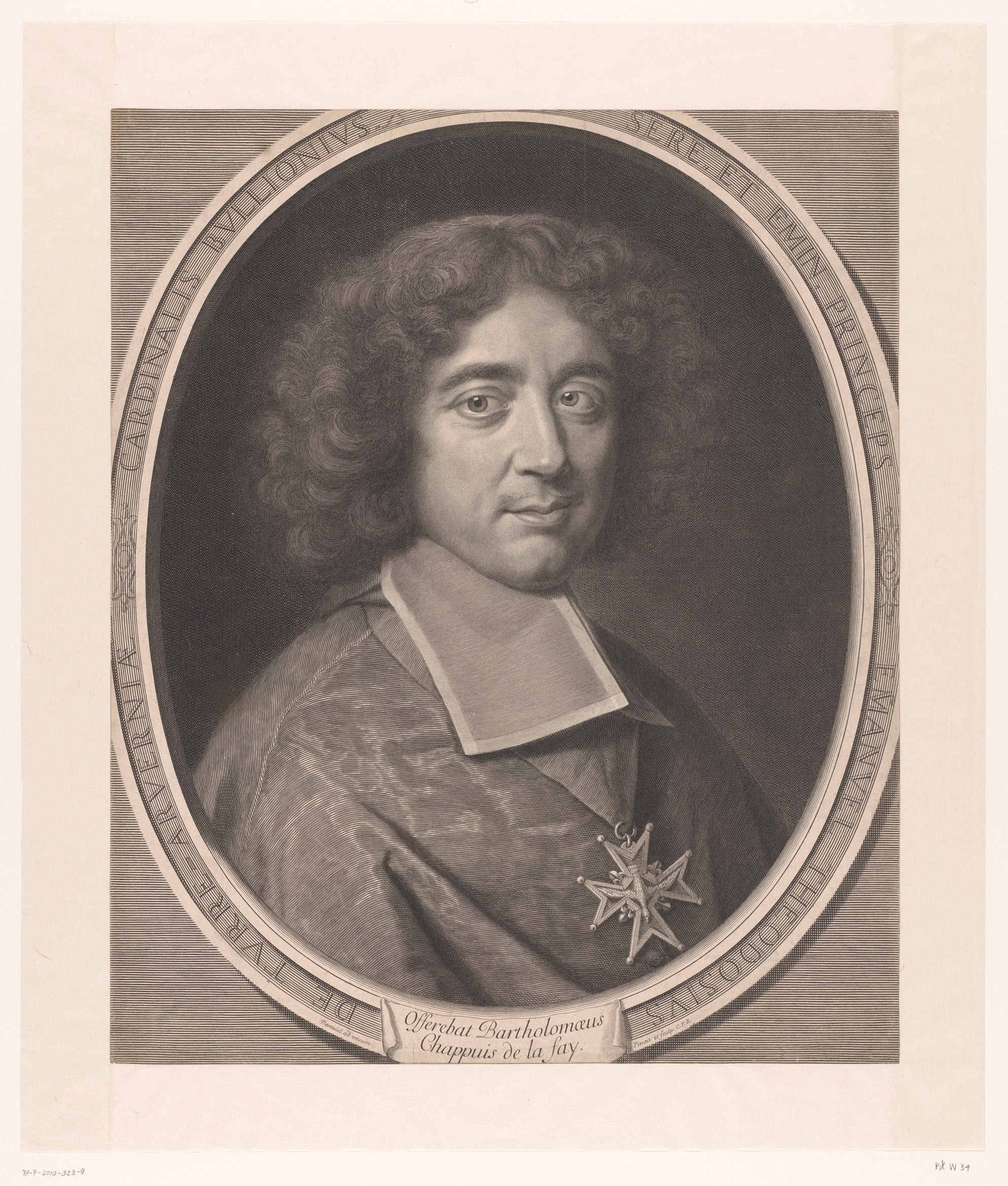 Portrait of Emanuel Theodius de la Tour d'Auve | CanvasPrints.com