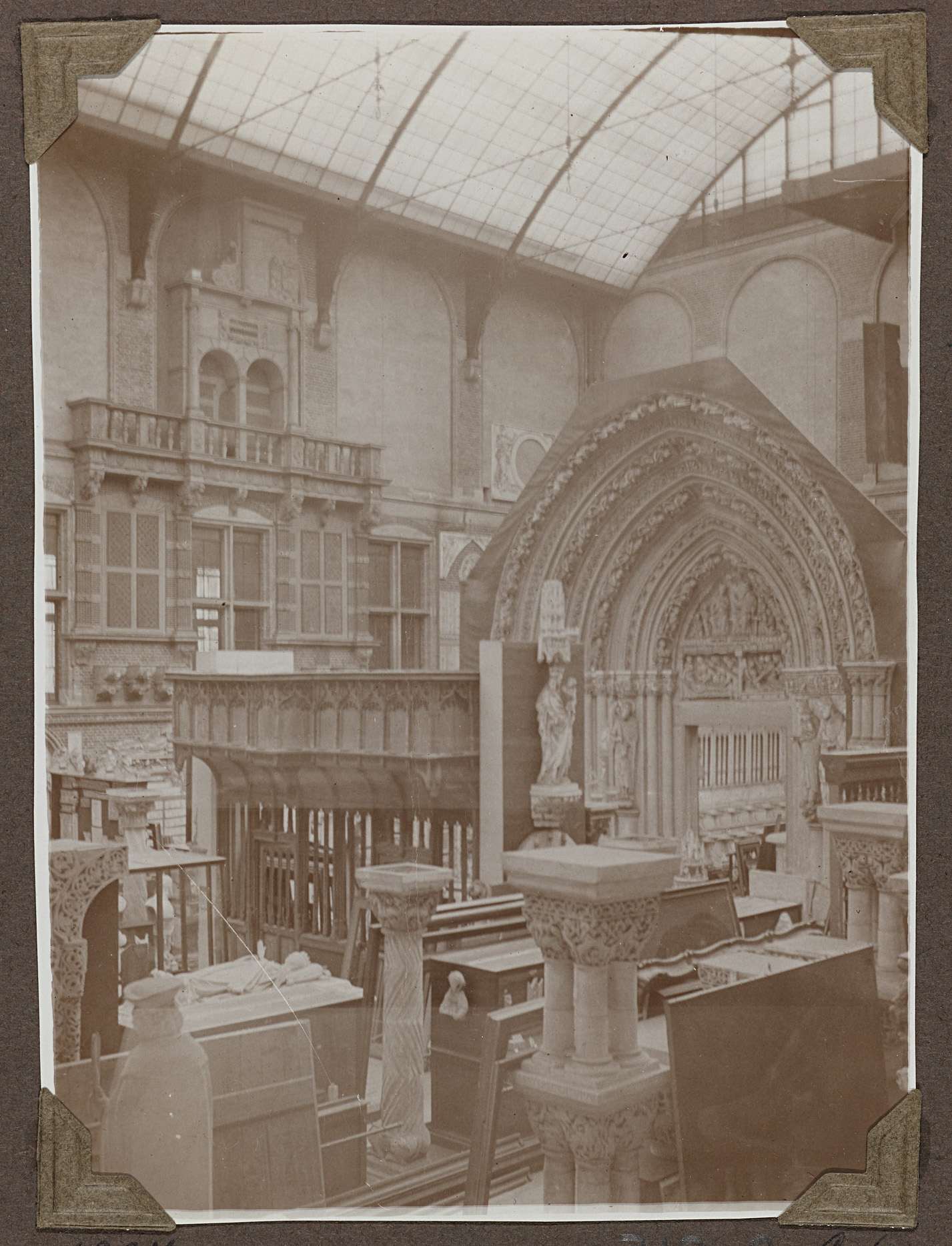 Western courtyard in 1927, 1927 | CanvasPrints.com