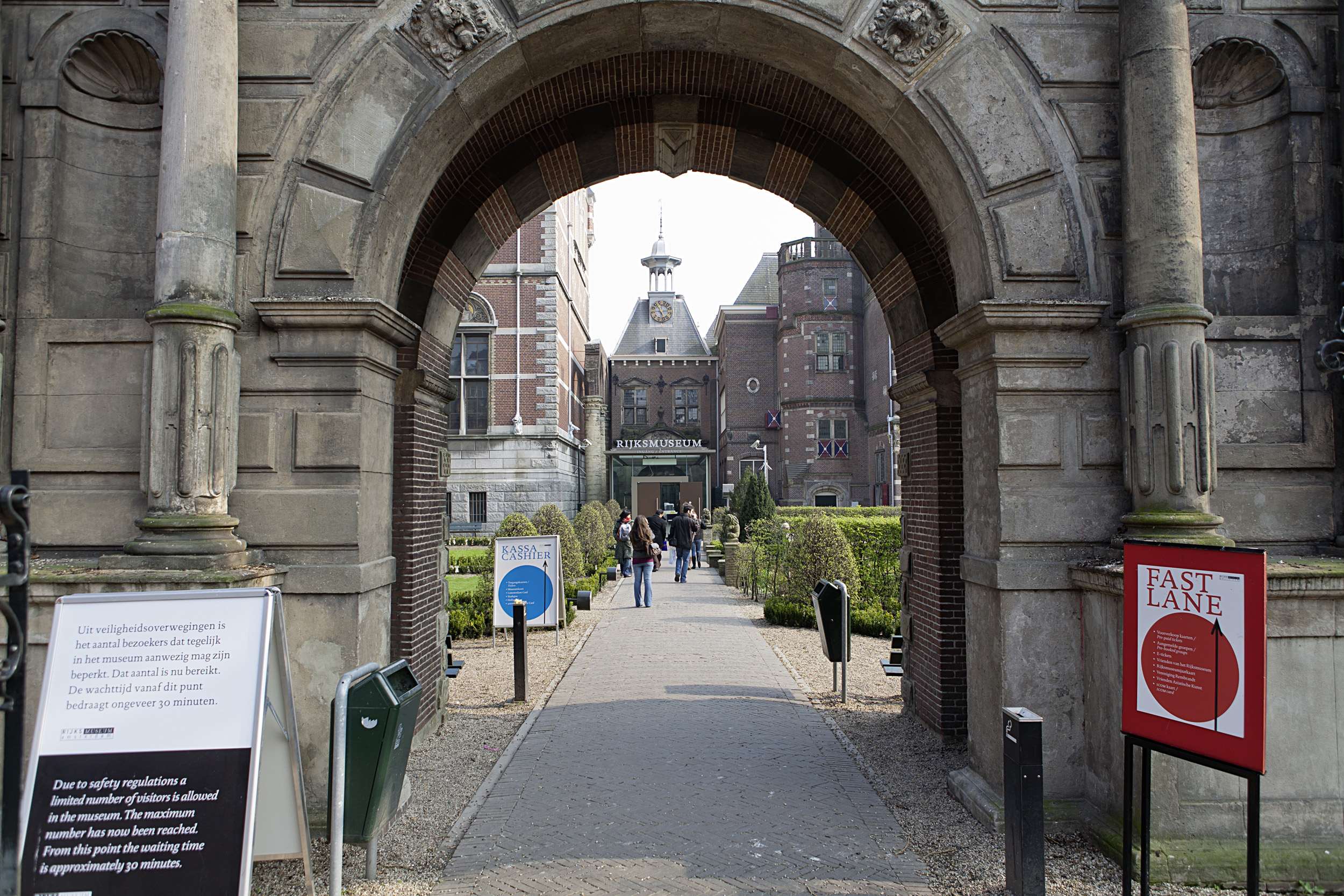 Fragments building with entrance, seen by the | CanvasPrints.com