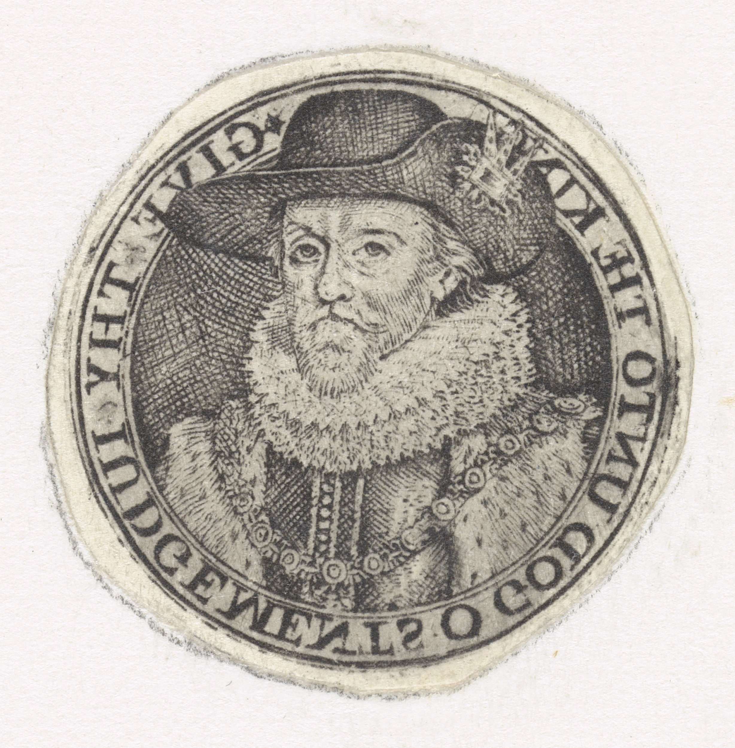 Portrait of James I, King of England, Simon of | CanvasPrints.com