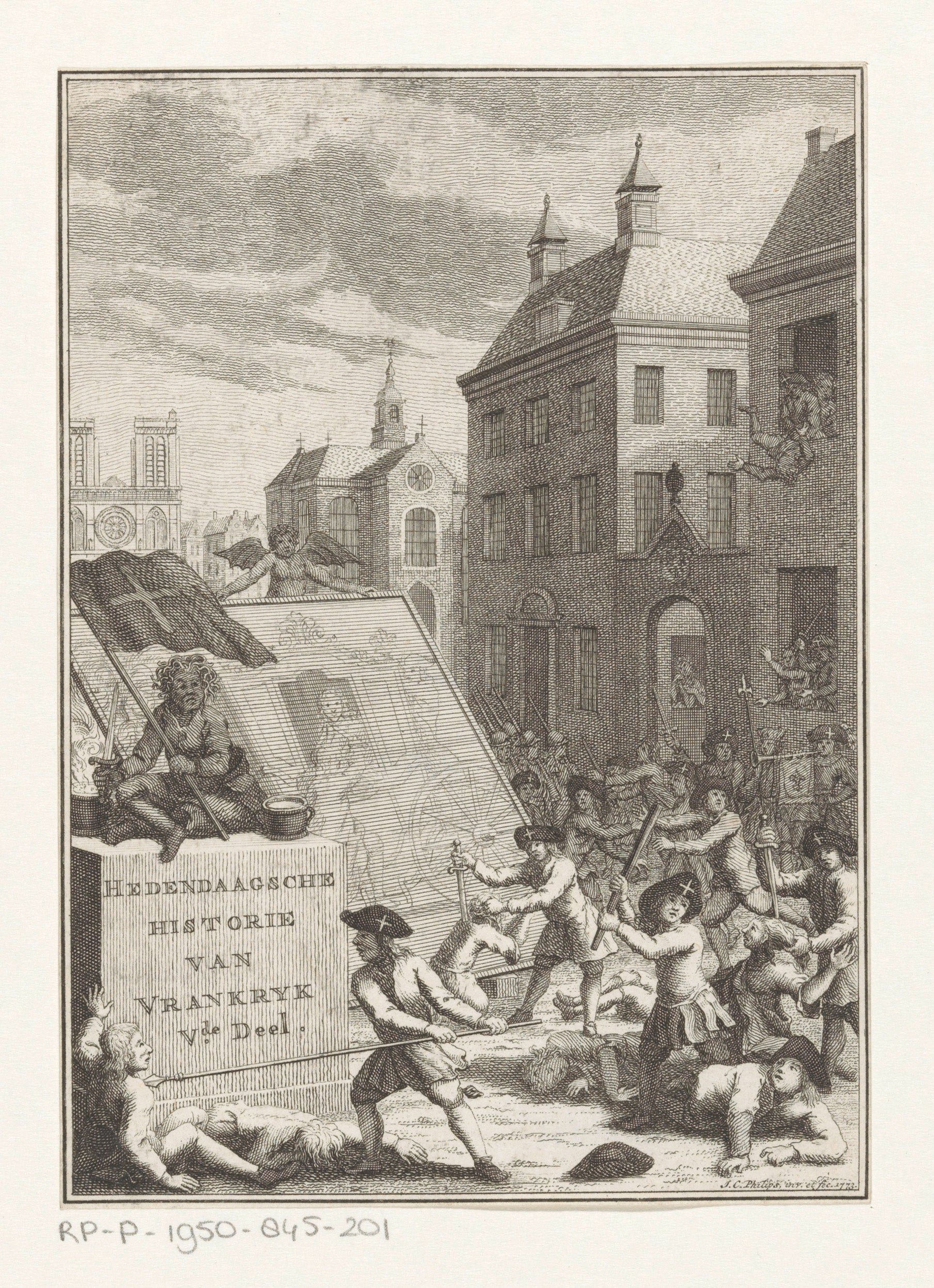 Bartholomew's Night, Jan Caspar Philips, 1773 | CanvasPrints.com