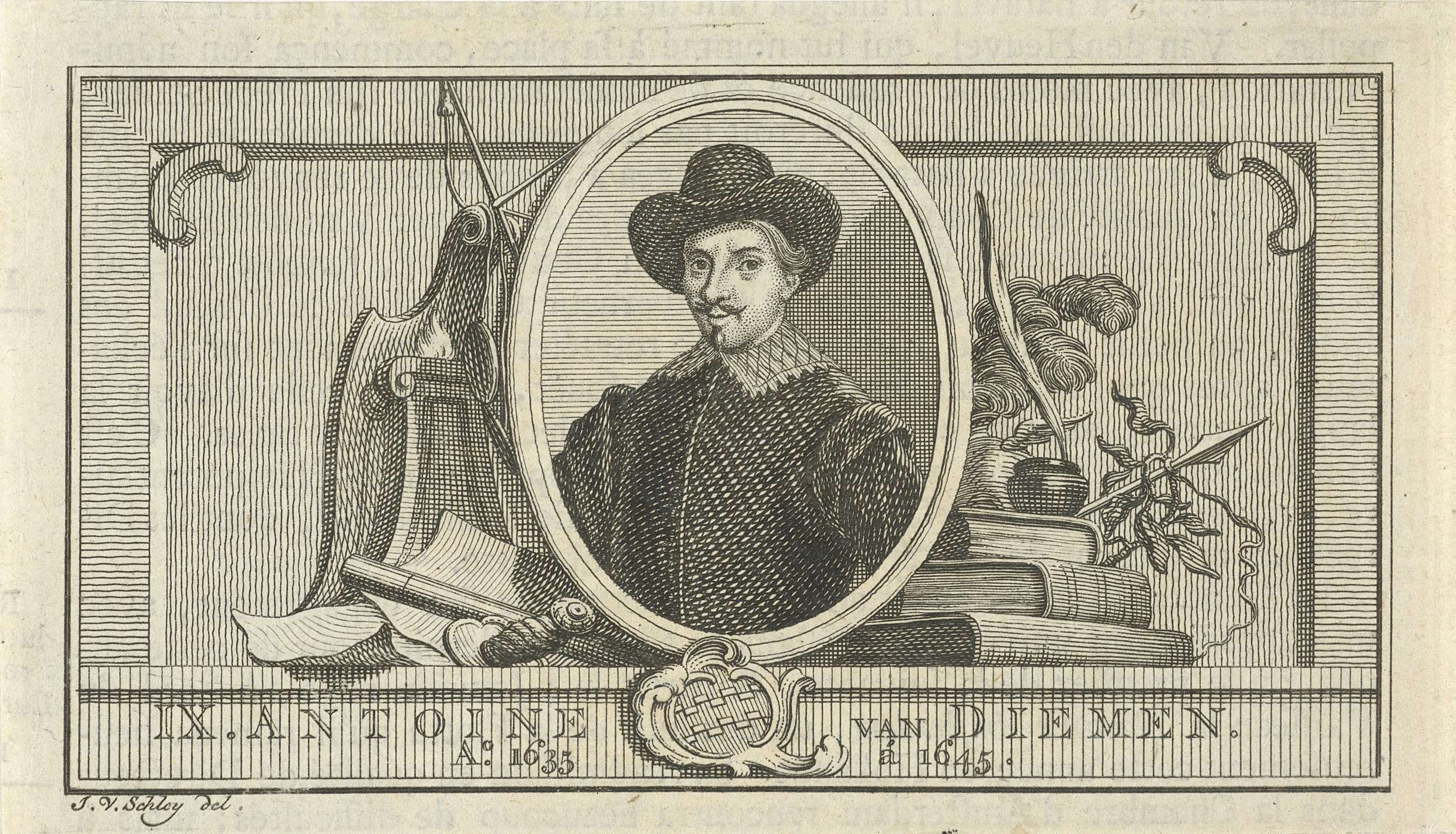 Portrait of Antonio van Diemen, Jacob van der | CanvasPrints.com