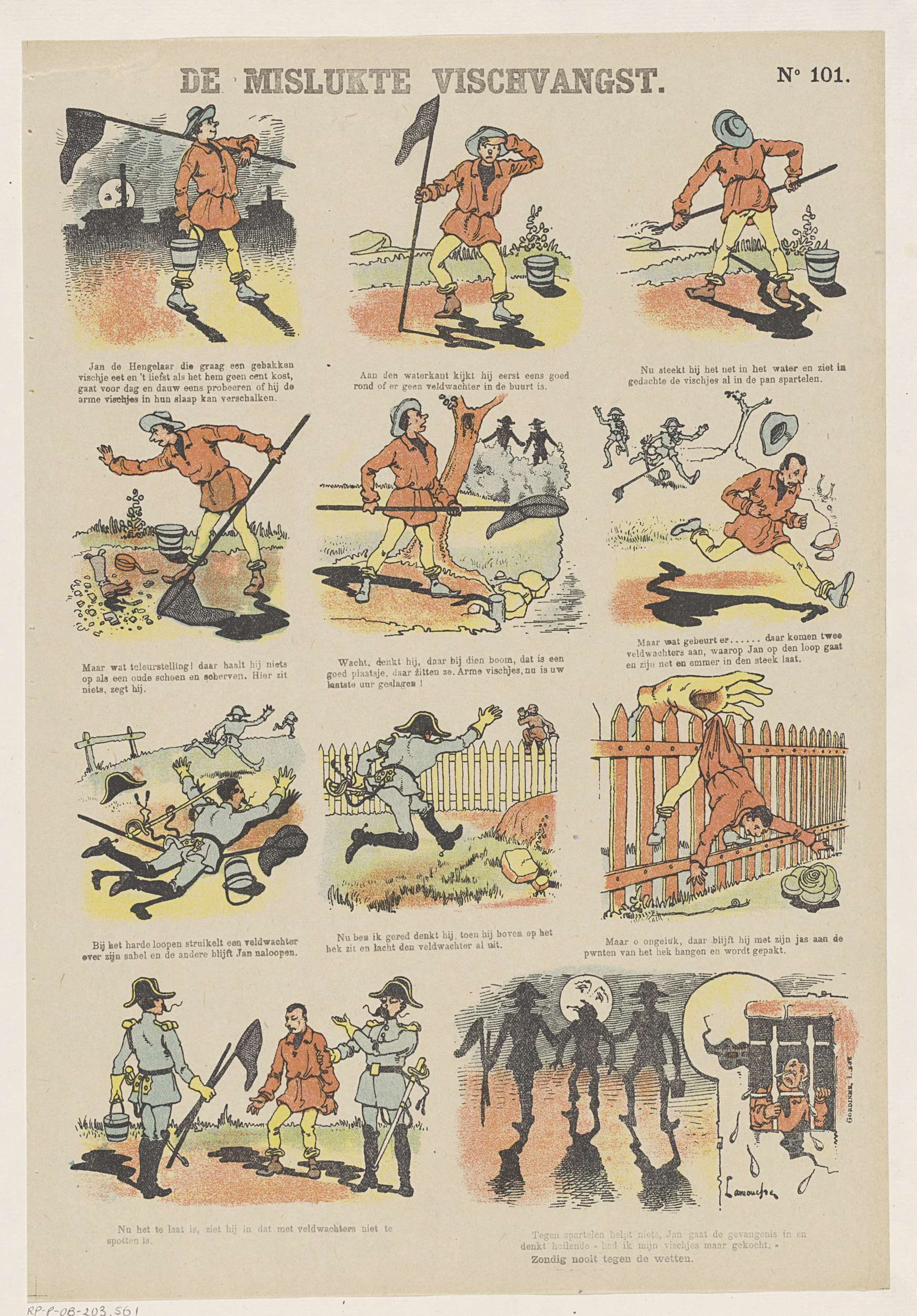 The failed catch, Lamouche, 1894 - 1959 | CanvasPrints.com