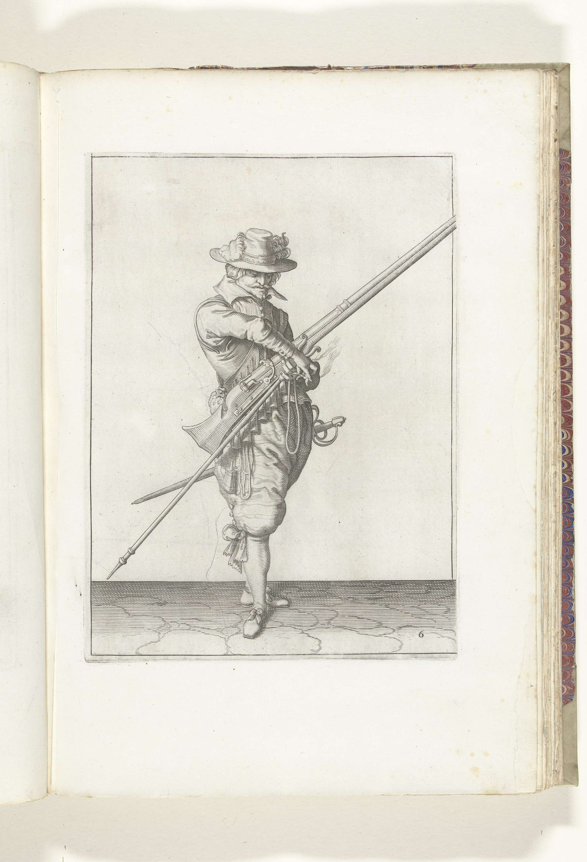 Soldier with a musket that takes his fuse (no. | CanvasPrints.com