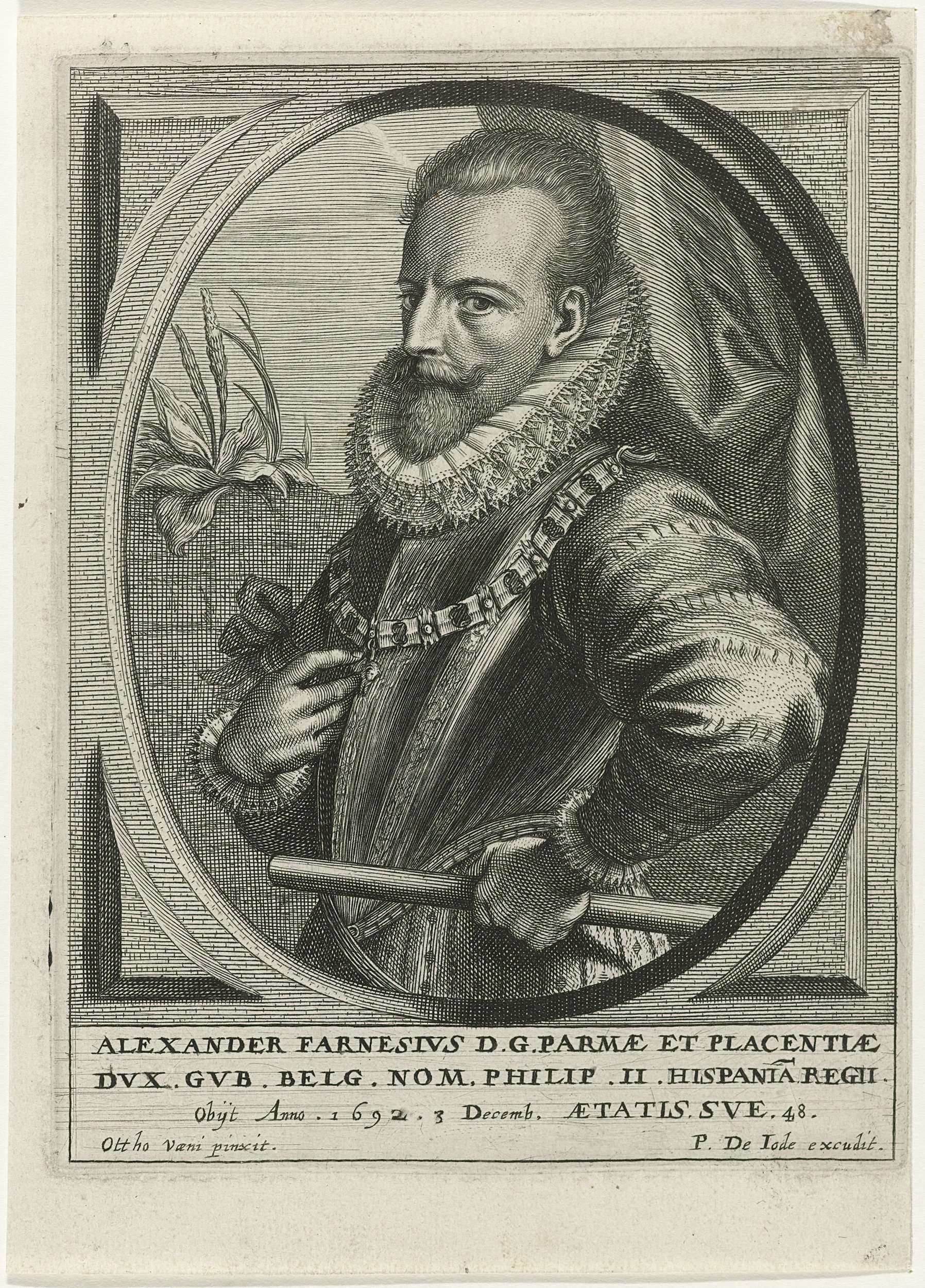 Portrait of Alexander Farnese, Duke of Parma, | CanvasPrints.com