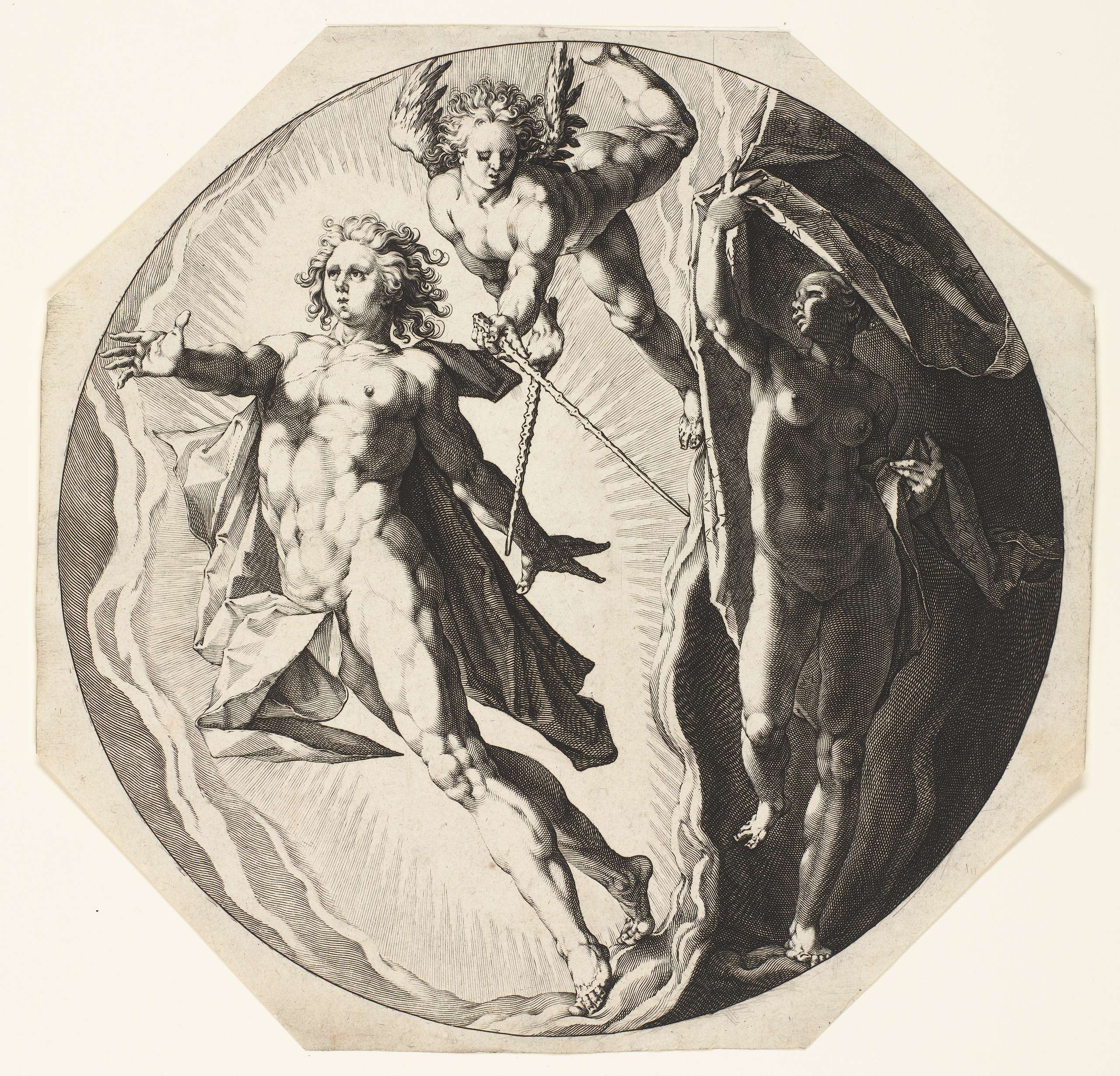 First day of creation: separation of light and | CanvasPrints.com