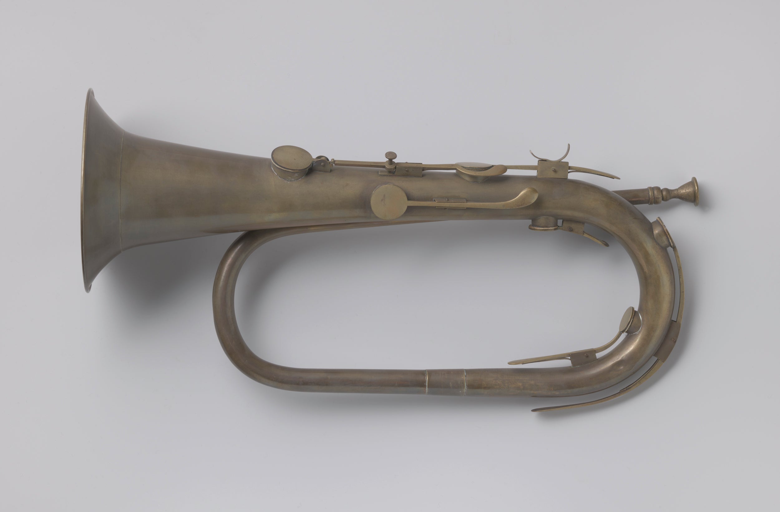 Keyed bugle, anonymous, 1830 - 1849 | CanvasPrints.com