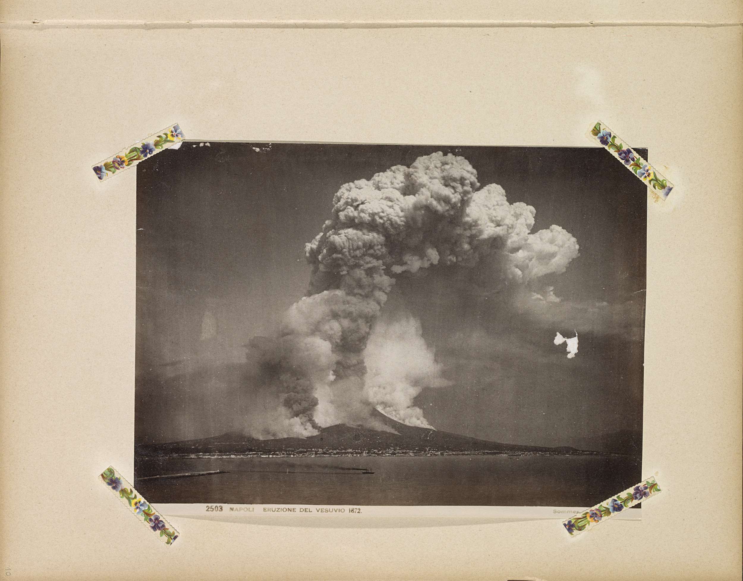 Eruption of Mount Vesuvius in 1872, Giorgio So | CanvasPrints.com