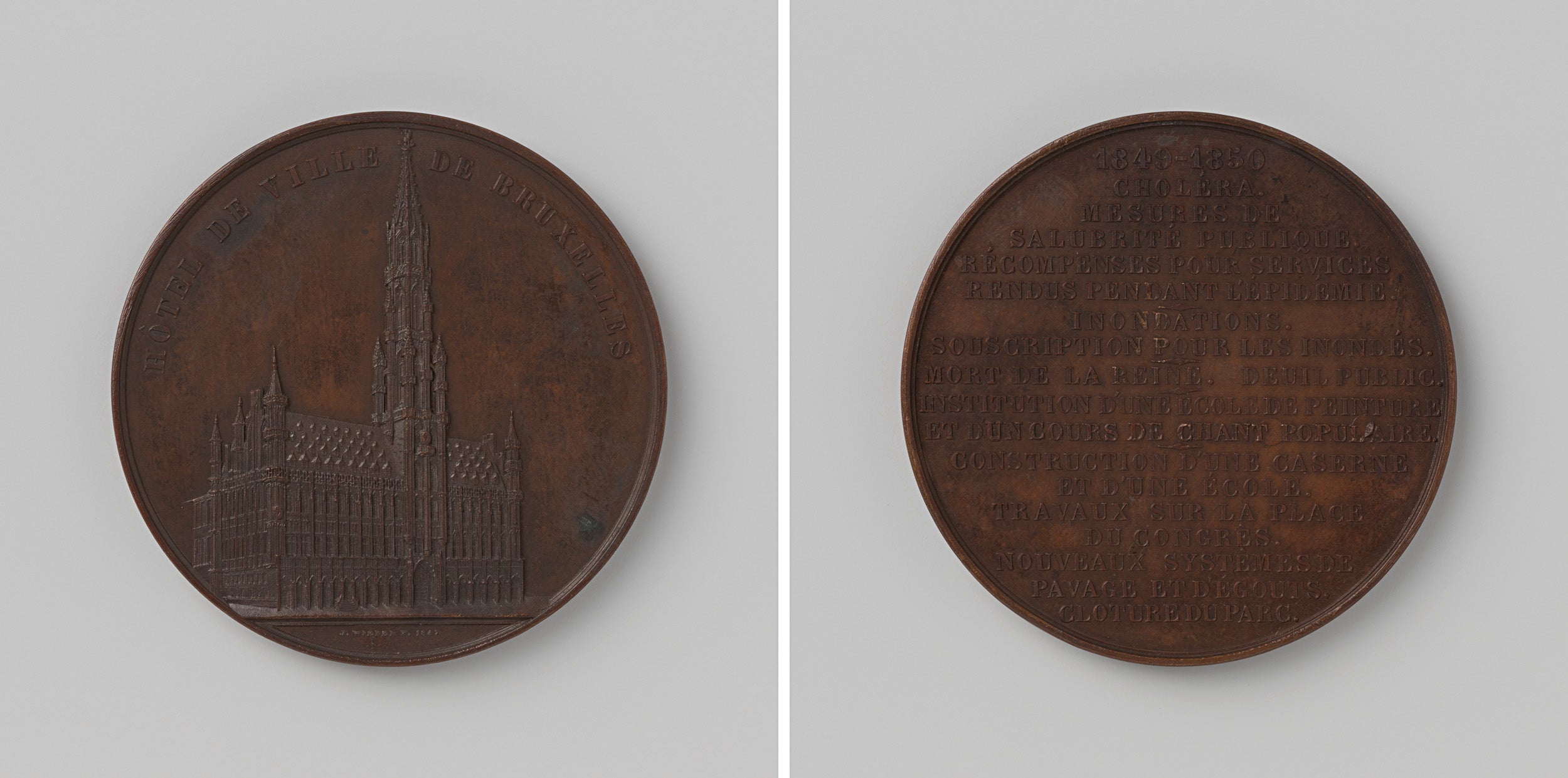 Events of the years 1849-1850 in Brussels, Jac | CanvasPrints.com