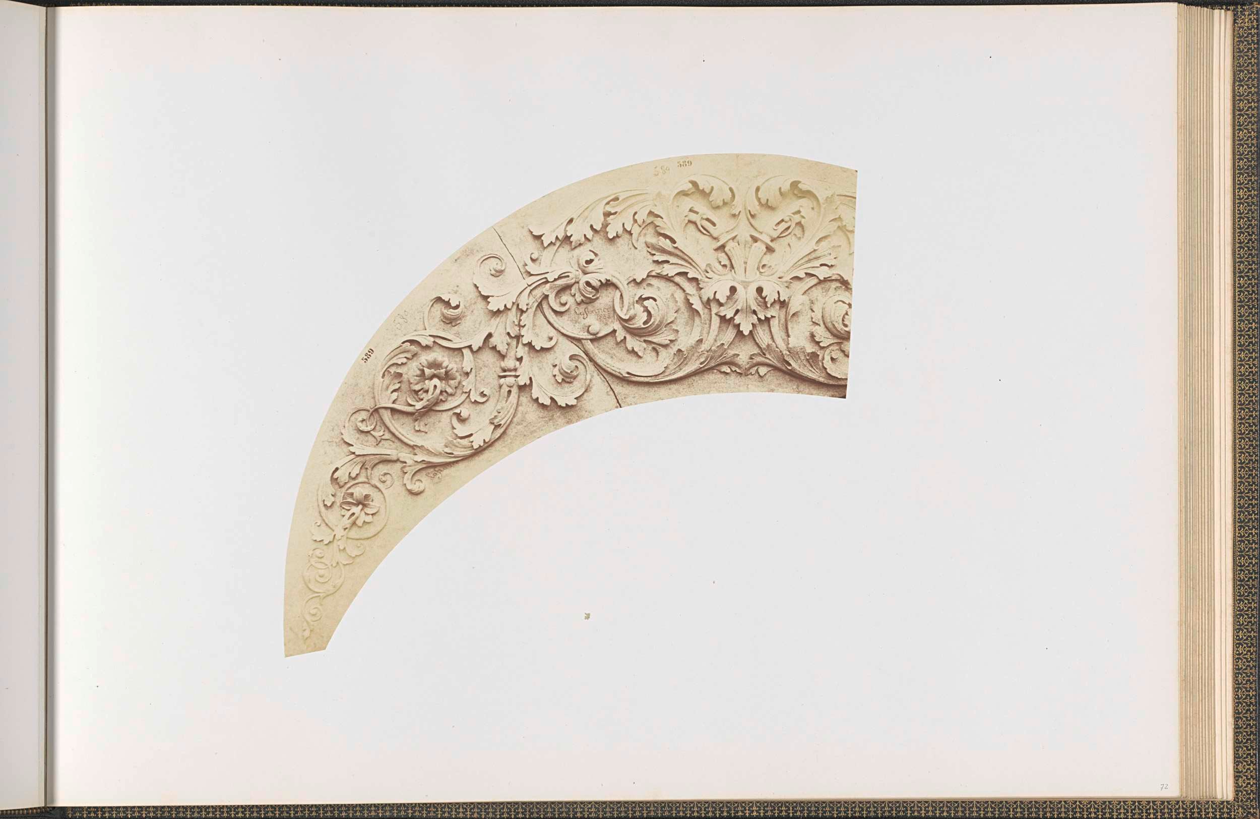 Plaster model for a vault decoration of the Pa | CanvasPrints.com