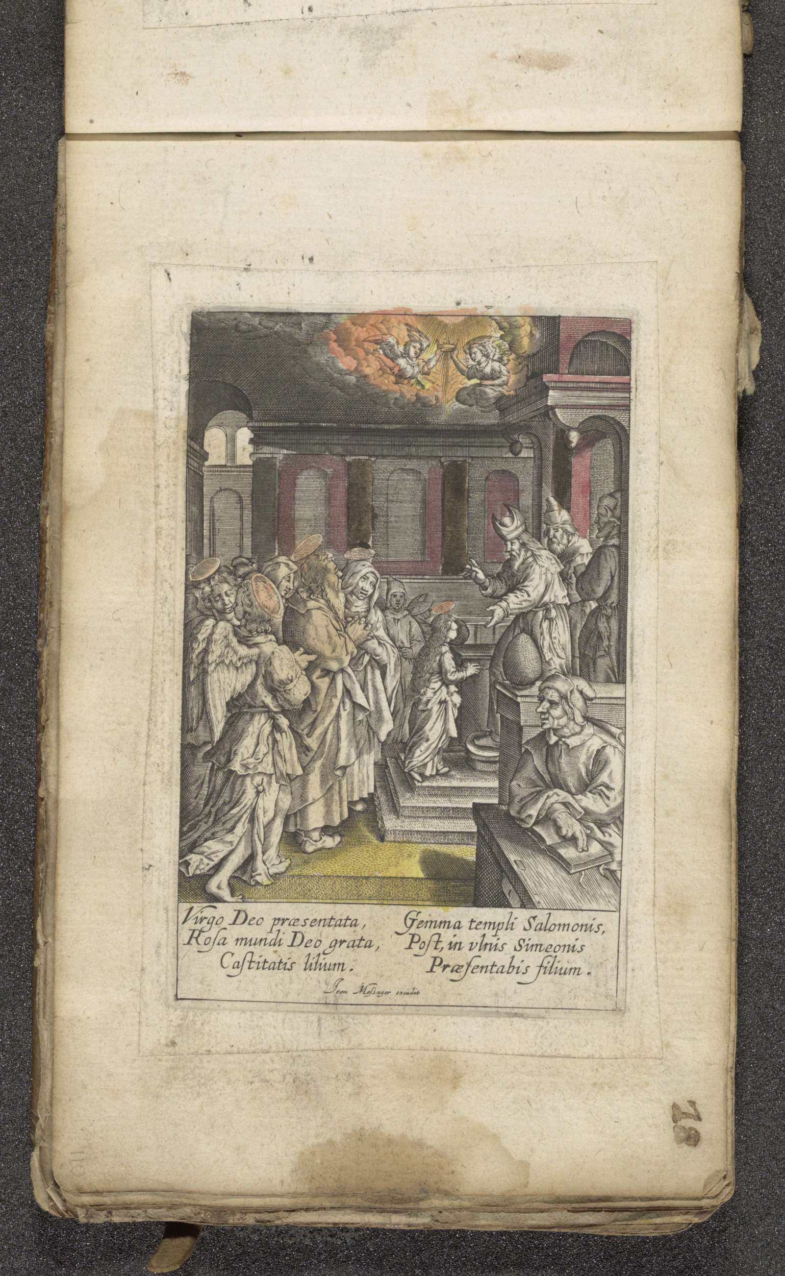 Presentation of Mary in the temple, Jean Mathe | CanvasPrints.com