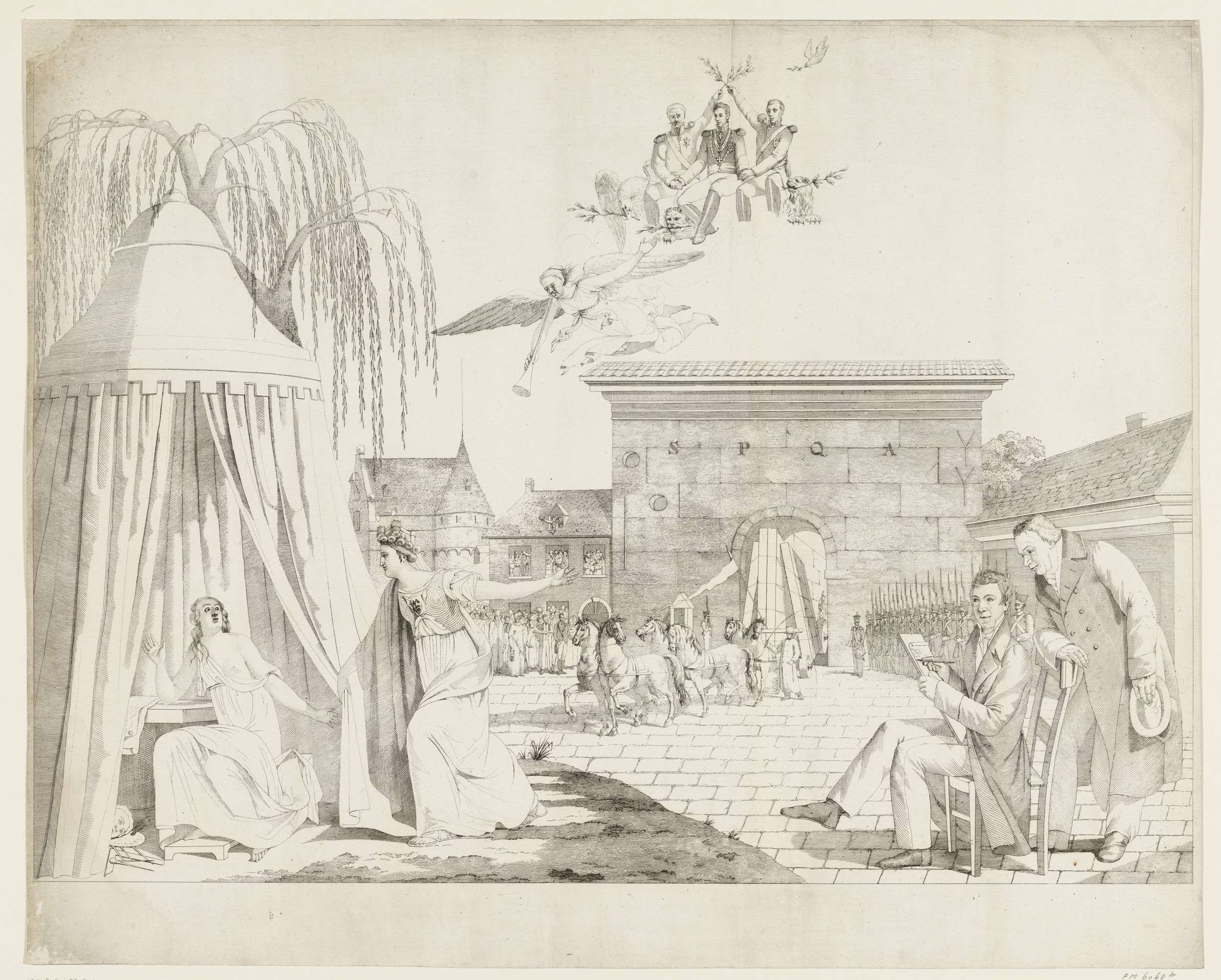 Allegory on the return of the kidnapped object | CanvasPrints.com