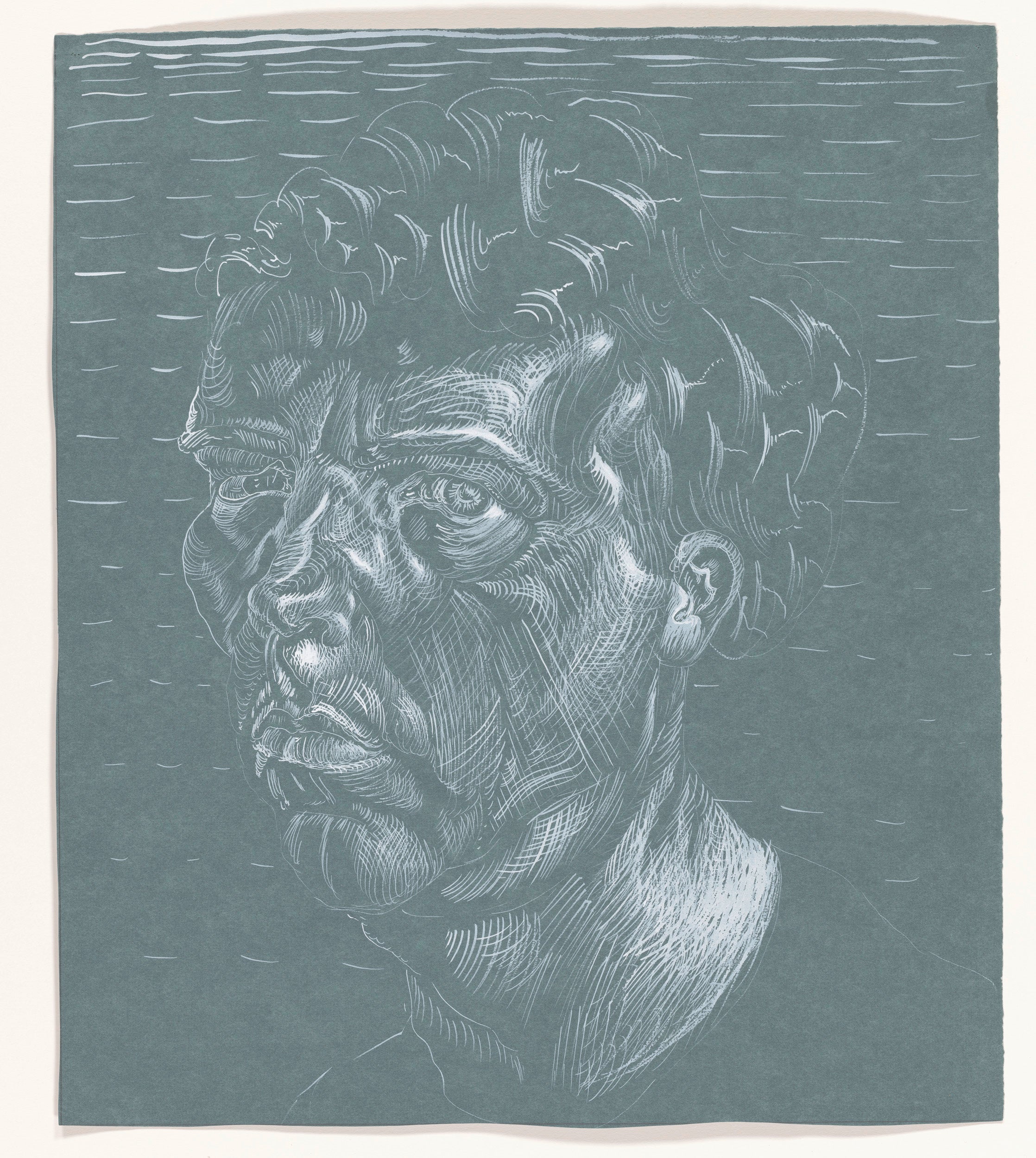 Self-portrait 2002 no. 129, Philip Akkerman, 2 | CanvasPrints.com